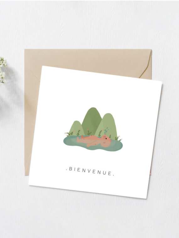 Carte Bienvenue ! - Ma Première Fripe